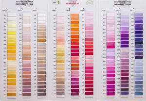 Marathon Viscose Rayon Thread Colour Chart Book - Marathon Australia ...