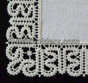 Making free standing lace - Marathon Australia Pty Ltd